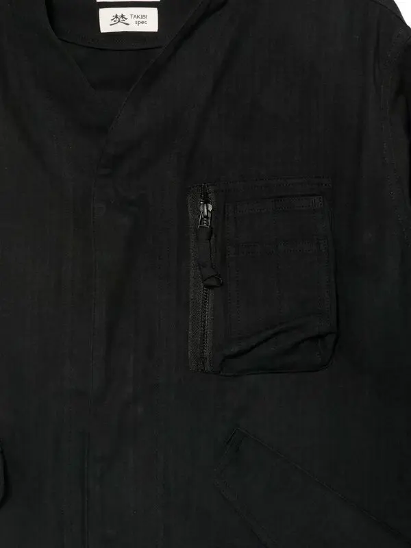 SNOW PEAK Zip-fastening Pocket Jacket