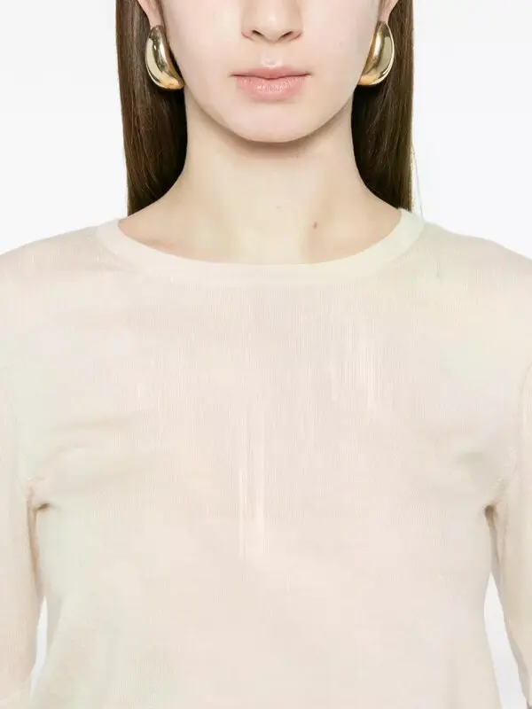 Soft Goat Short-sleeve T-shirt - Neutrals