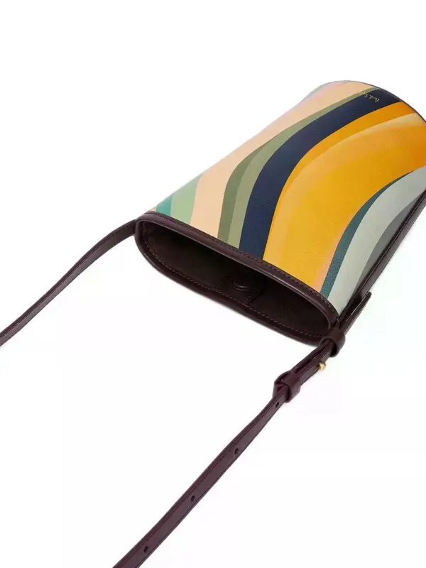 Paul Smith Mini Striped Bucket Bag - Neutrals