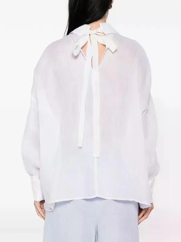 ERMANNO FIRENZE Floral-embroidered Shirt