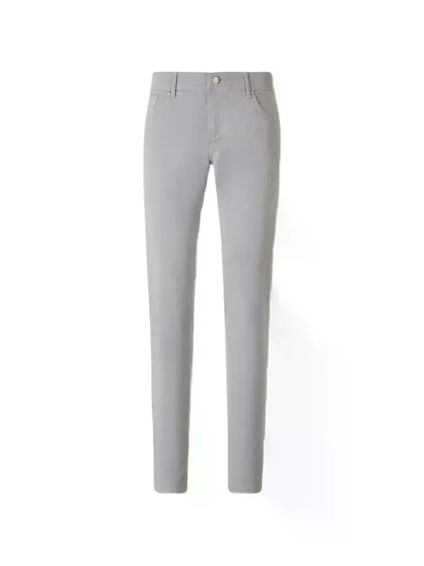 Marco Pescarolo Logo-patch Trousers - Grey