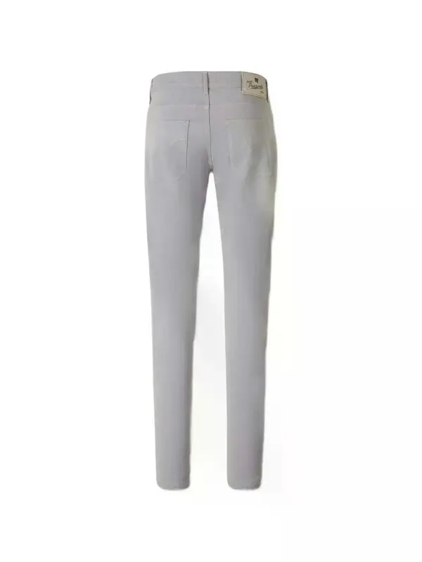 Marco Pescarolo Logo-patch Trousers - Grey