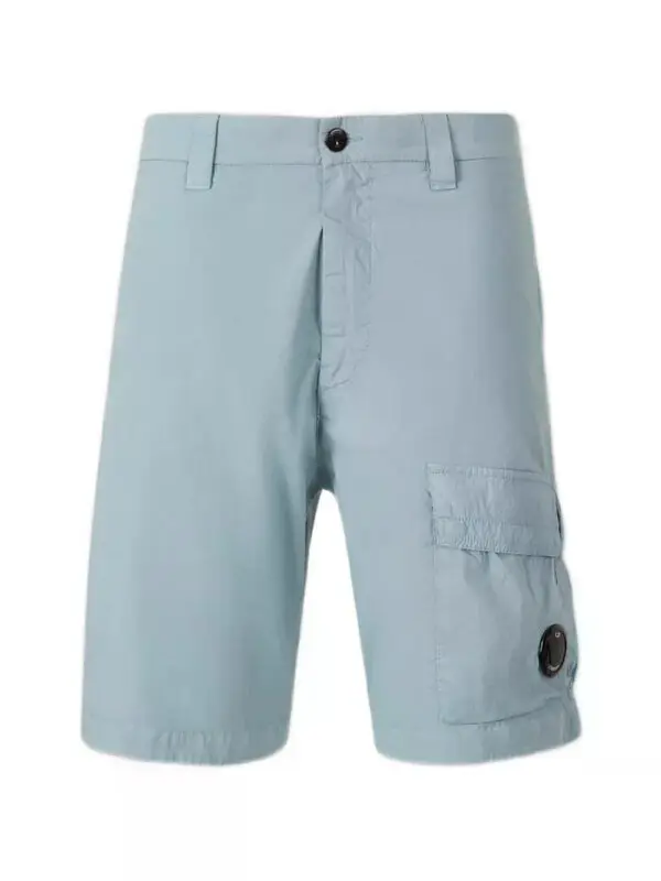 C.P. COMPANY Lens-detail Cargo Shorts - Blue