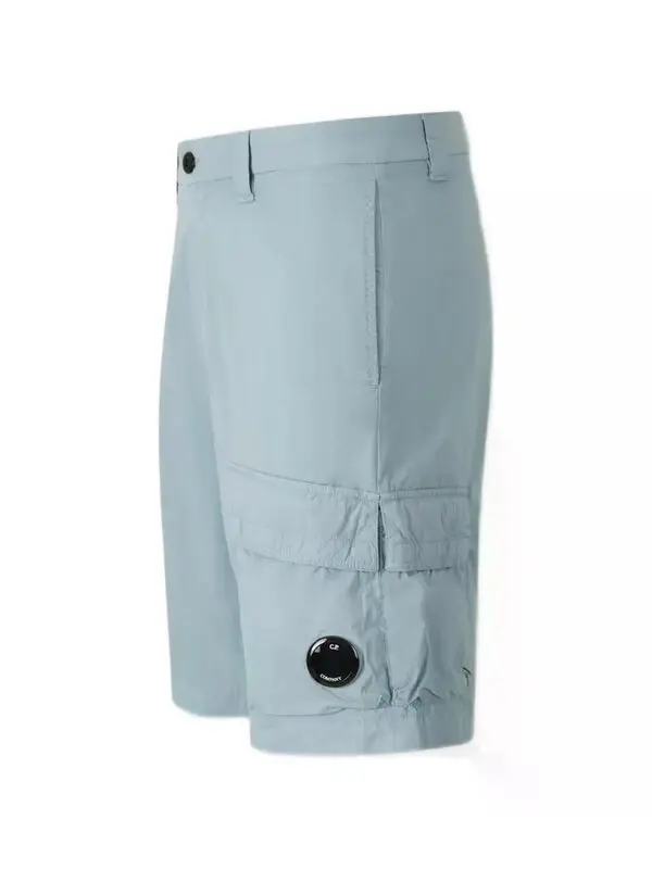 C.P. COMPANY Lens-detail Cargo Shorts - Blue