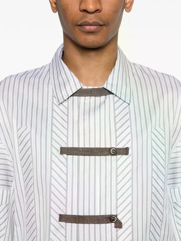 KIKO KOSTADINOV Striped Buttoned Shirt
