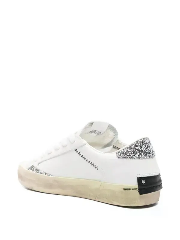 CRIME LONDON Glitter Low-top Sneakers