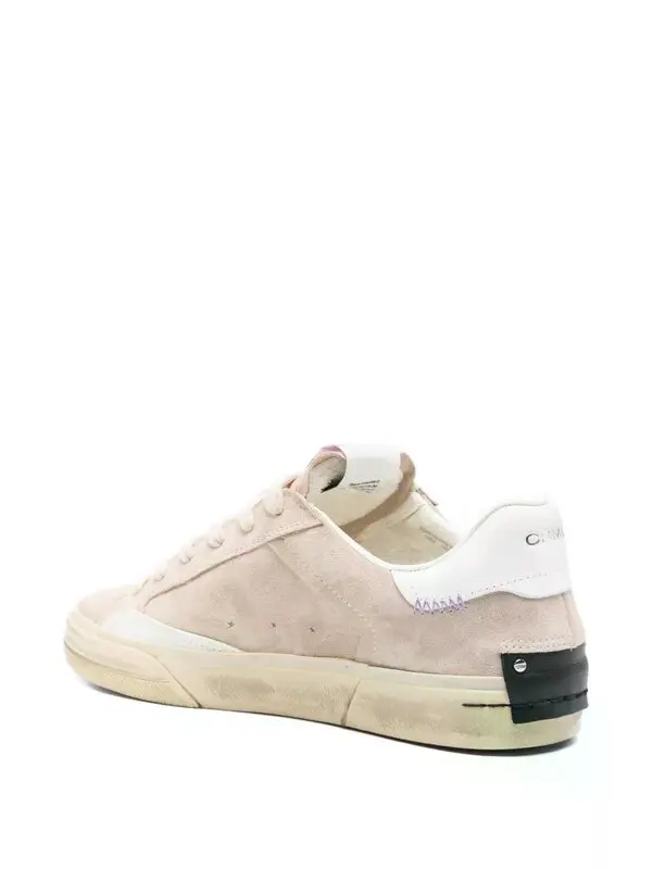 CRIME LONDON Leather Low-top Sneakers
