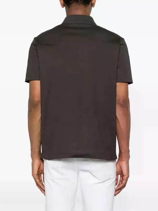 Paul & Shark Logo-detail Polo Shirt - Grey