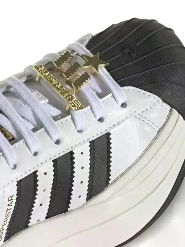 Adidas Stripes Superstar Sneakers - White