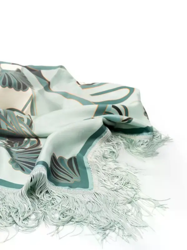La DoubleJ Fringed Scarf