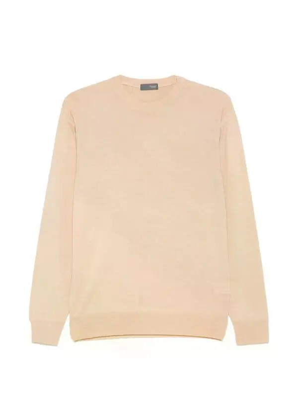 DRUMOHR Crew-neck Wool Sweater - Neutrals