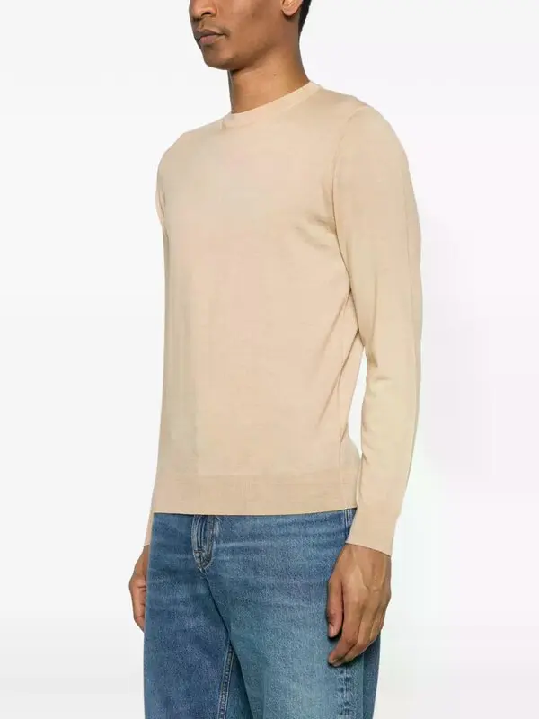 DRUMOHR Crew-neck Wool Sweater - Neutrals