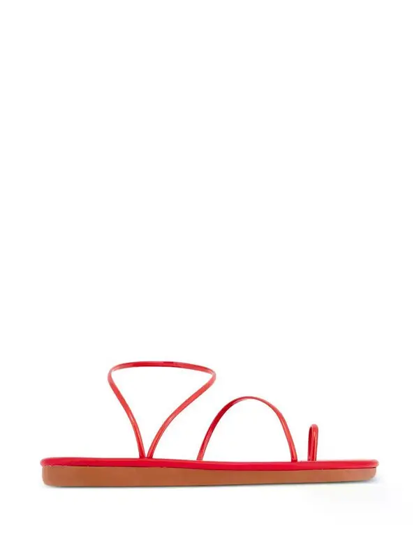 ANCIENT GREEK SANDALS Kansiz Strap Sandals - Red