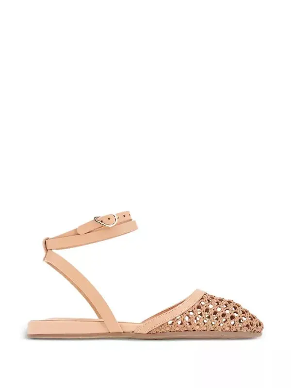 ANCIENT GREEK SANDALS Filothea Woven Sandals - Brown