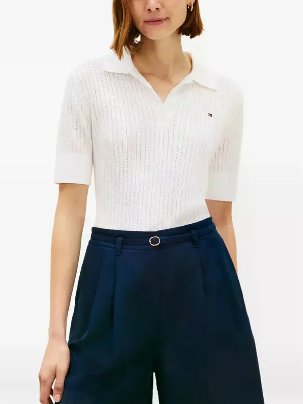 Tommy Hilfiger Logo-detail Polo Shirt