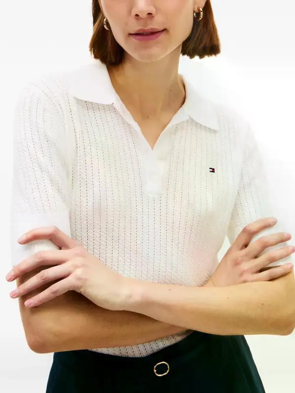Tommy Hilfiger Logo-detail Polo Shirt
