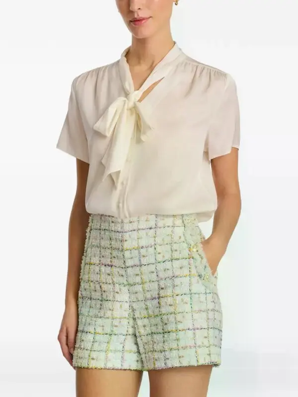 WEILL Pastel Tweed Shorts