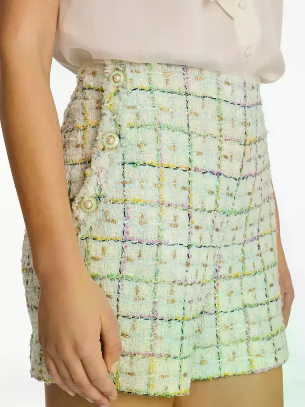 WEILL Pastel Tweed Shorts