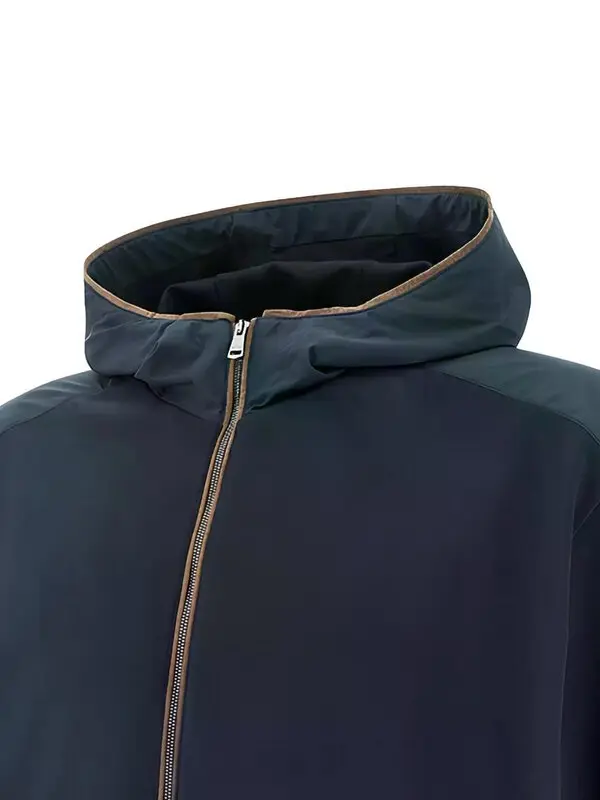 Paul & Shark X-soft Zip-up Hoodie - Blue