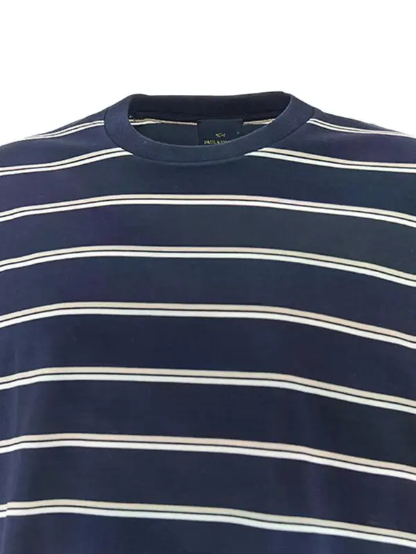 Paul & Shark Stripe-pattern T-shirt