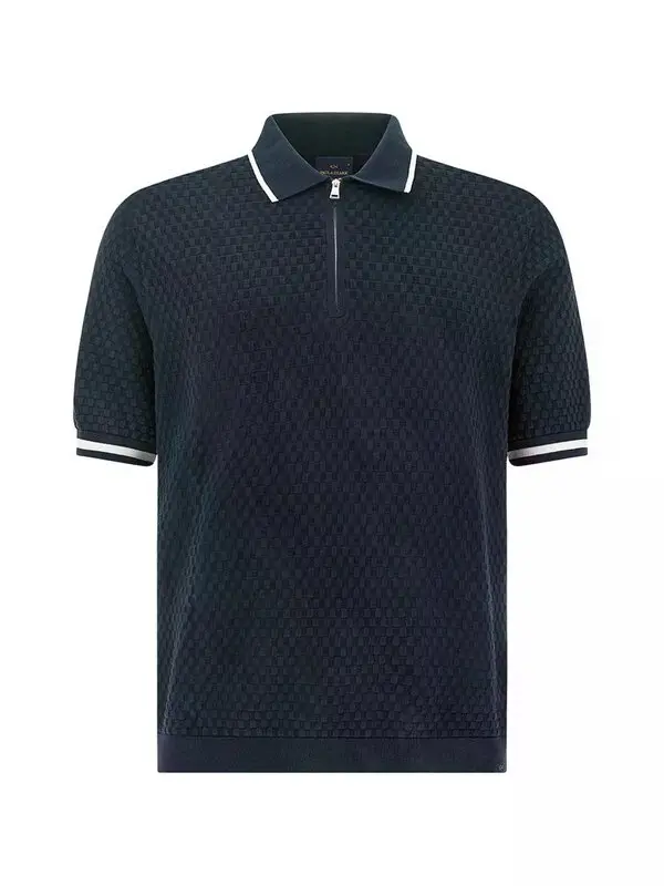 Paul & Shark Quarter-zip Collar Polo Shirt