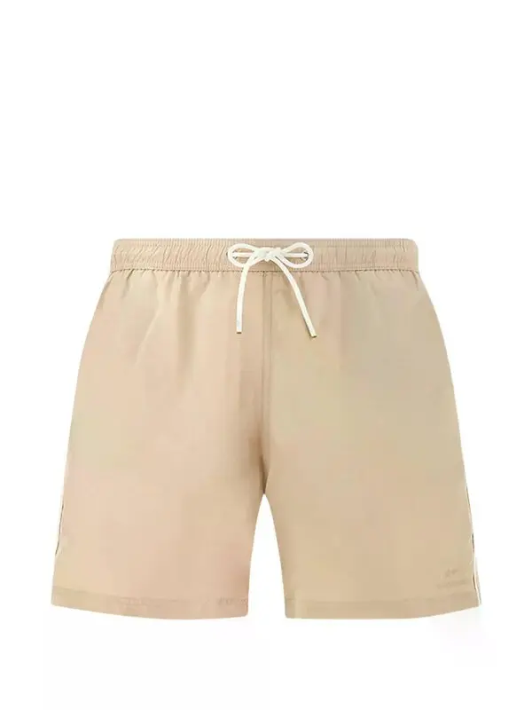 Paul & Shark Logo Embroidery Swimwear - Neutrals