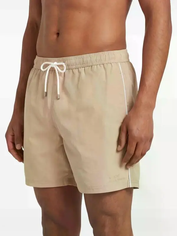 Paul & Shark Logo Embroidery Swimwear
