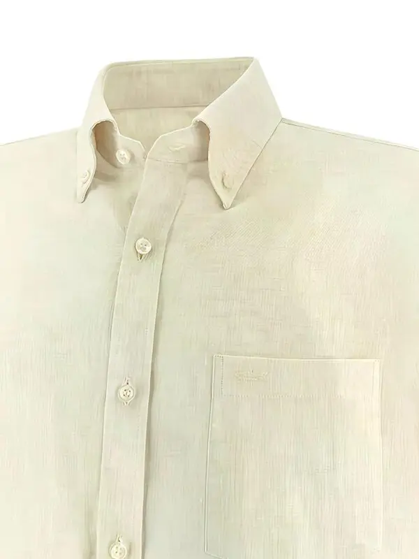 Paul & Shark Short-sleeved Linen Shirt