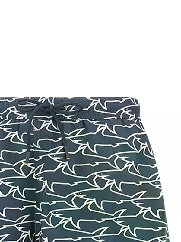 Paul & Shark Shark-print Swim Shorts
