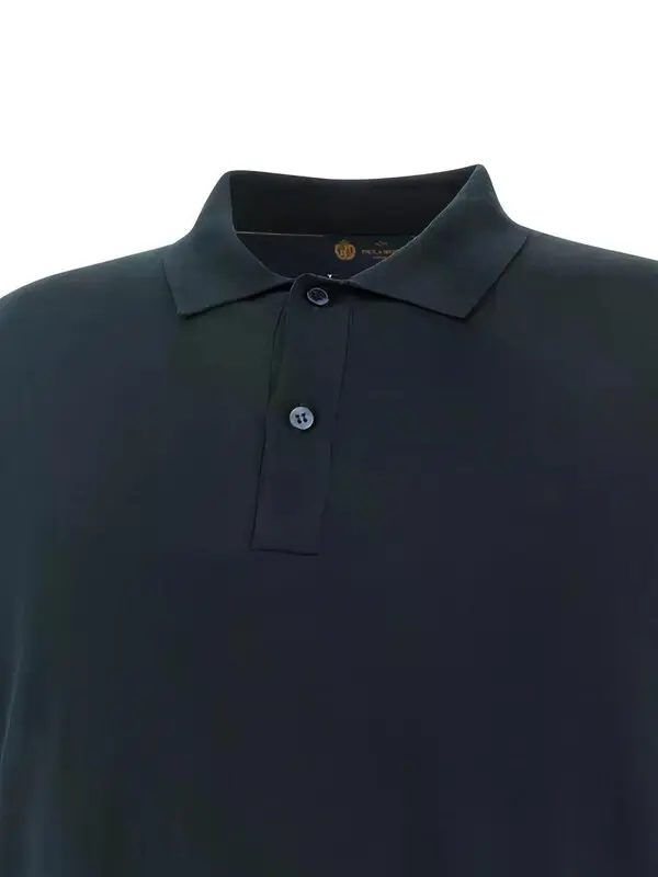 Paul & Shark Button Polo Shirt - Blue