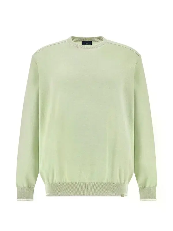 Paul & Shark Crew-neck Cotton Sweater - Neutrals