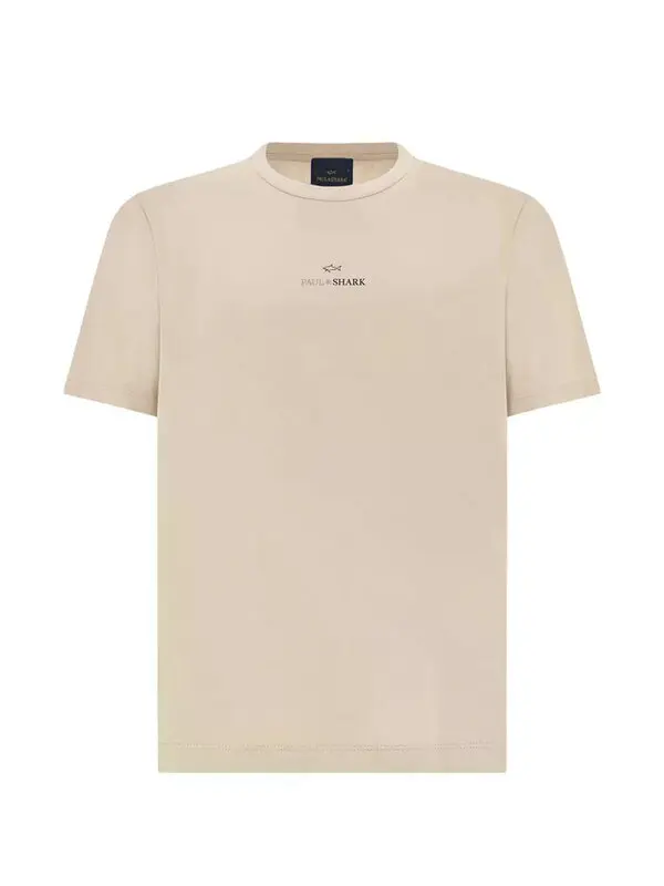Paul & Shark Print Cotton Jersey T-shirt