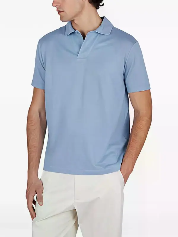 Paul & Shark Open Collar Polo Shirt - Blue
