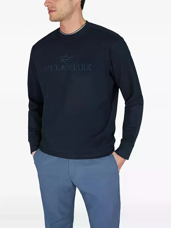 Paul & Shark Logo-embroidered Sweatshirt
