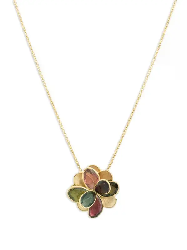 Marco Bicego Tourmaline Flower Necklace - Gold