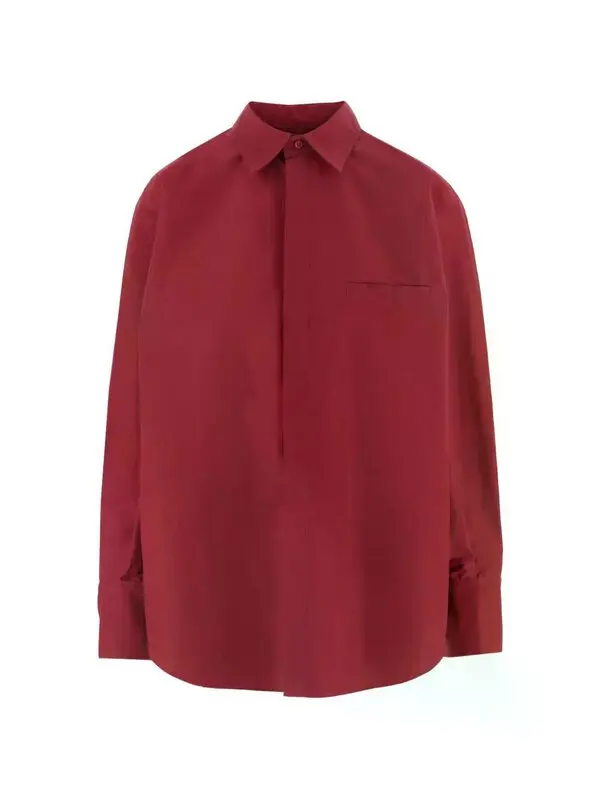 SA SU PHI Ruffled-back Shirt