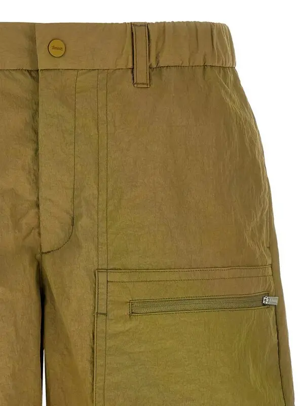 Herno Zip Pocket Cargo Shorts - Green