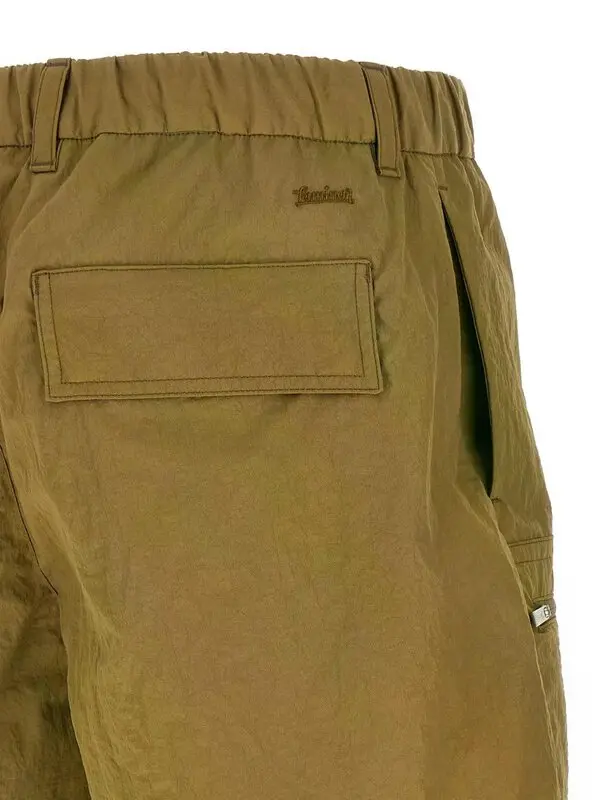 Herno Zip Pocket Cargo Shorts - Green