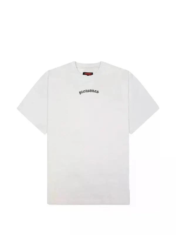 PLEASURES Neural Appliqué T-shirt - Neutrals