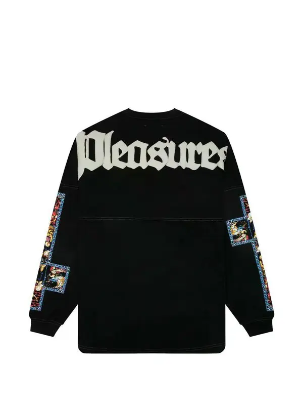 PLEASURES Blasphemy Graphic Print Long Sleeve T-shirt