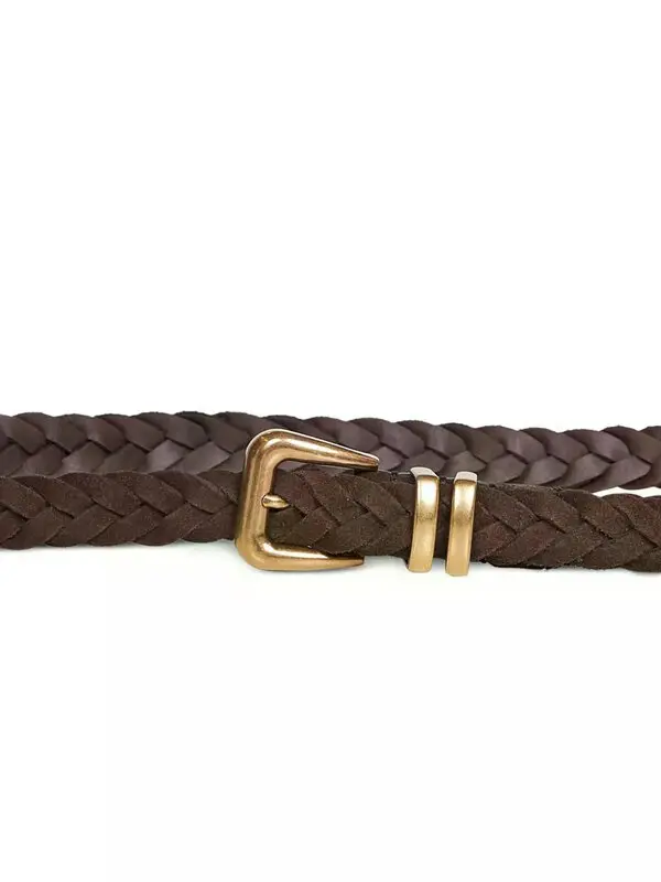 Brunello Cucinelli Braided Leather Belt