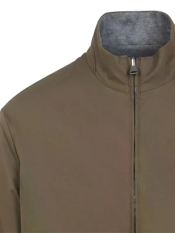 Canali Zip-fastening Jacket - Neutrals