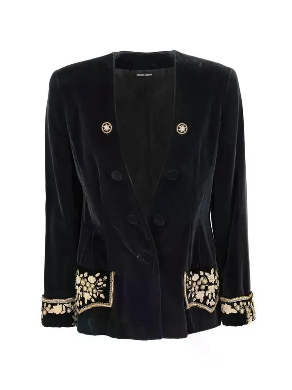 Giorgio Armani Velvet Blazer