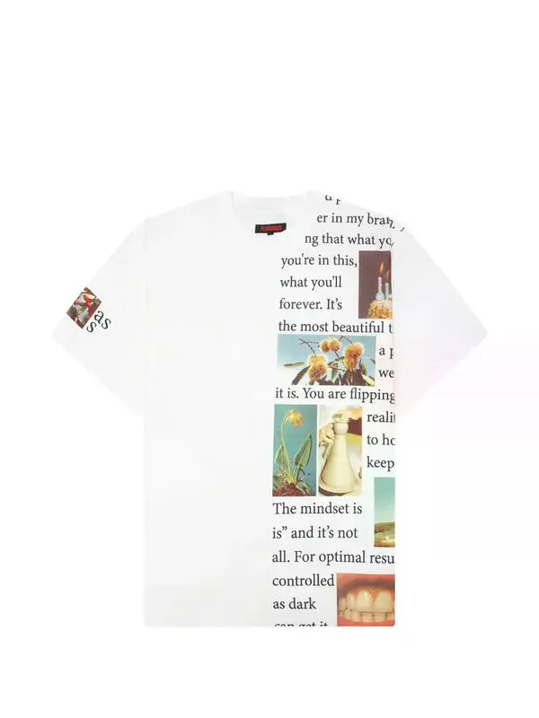 PLEASURES Connection Graphic T-shirt - White