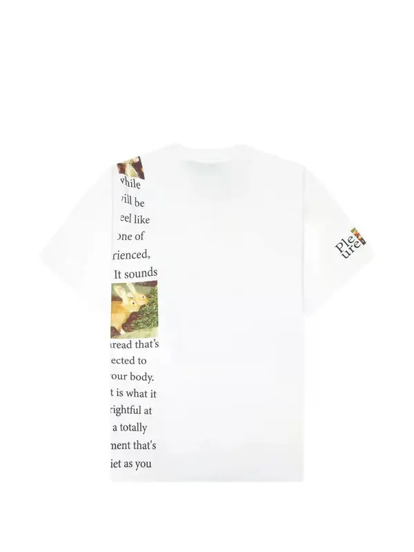 PLEASURES Connection Graphic T-shirt - White