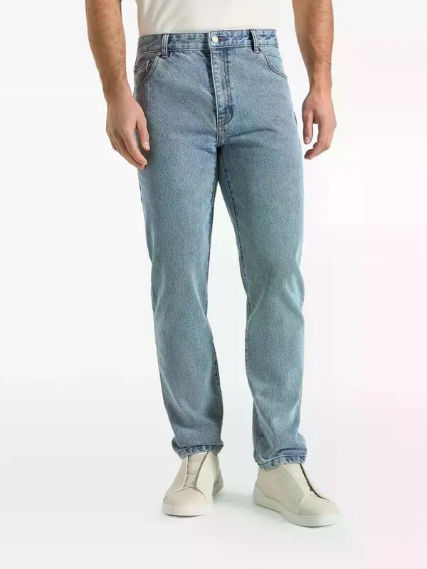 Manière De Voir Dn001 Eiffel-button Jeans - Blue