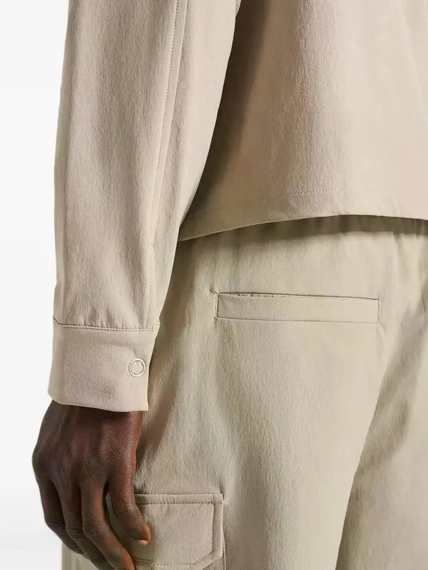 Manière De Voir Milo Technical Cargo Jacket - Neutrals