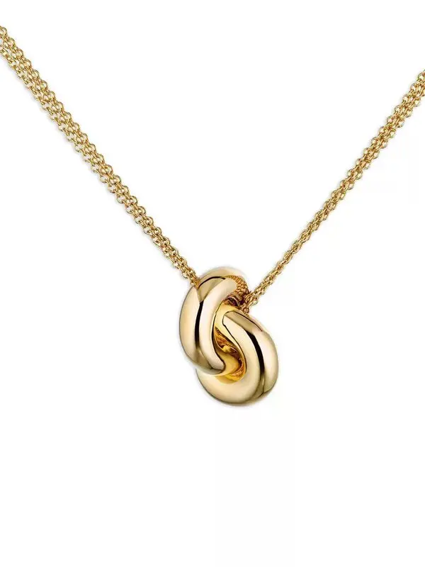 ENGELBERT Knot Pendant Necklace - Gold