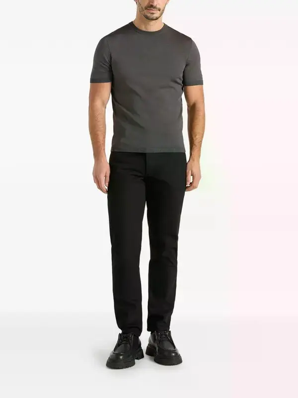 Manière De Voir Tapered Fit Denim Jeans - Black