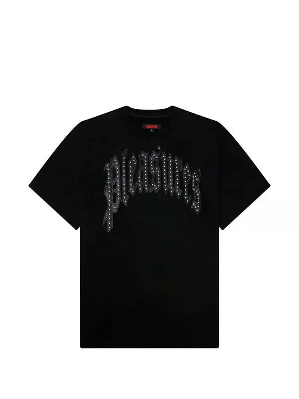PLEASURES Studded Crewneck T-shirt